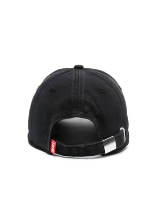 DIESEL® Cotton Cap With Logo Embroidery