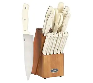 OSTER Evansville 14-piece Stainless Steel Blade Cutlery Set - Silver