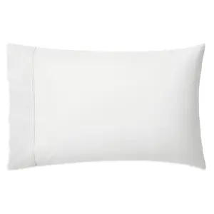 Donna Karan New York Home 700tc Luxe Egyptian Cotton Standard Pillowcase, Pair - White
