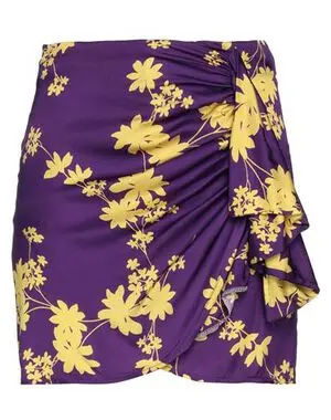 VANESSA SCOTT Flared Mini Skirt - Purple