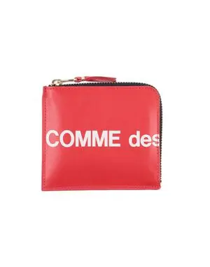 Comme Des Garçons Coin Purse Leather - Red