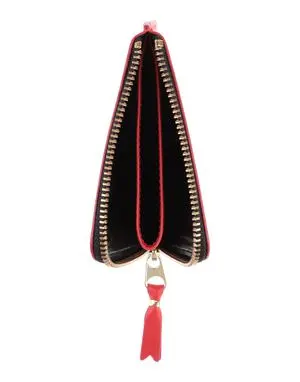 Comme Des Garçons Coin Purse Leather - Red