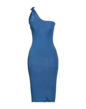 MANGANO Midi Bodycon Dress - Navy