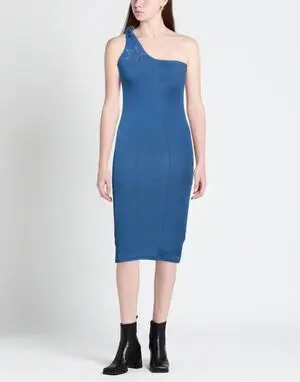 MANGANO Midi Bodycon Dress - Navy
