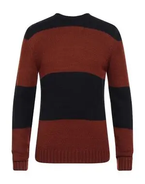 SEINSE Sseinse Striped Knit Sweater - Brown