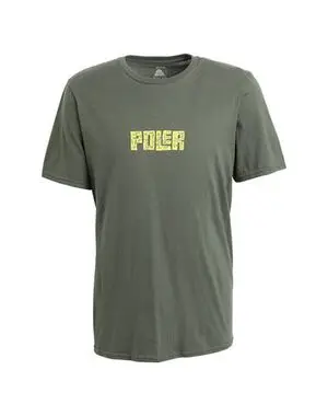 POLER Devils Canyon T-shirt T-shirt Size Cotton - Green