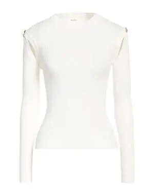 VICOLO Knitted Sweater - White