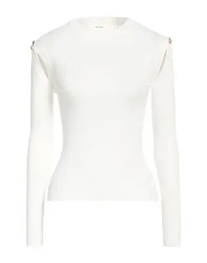 VICOLO Knitted Sweater - White