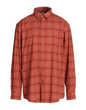 8 BY YOOX Viscose Checks Over-size Shirt Shirt Size Viscose, Polyester