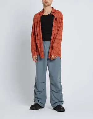 8 BY YOOX Viscose Checks Over-size Shirt Shirt Size Viscose, Polyester