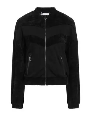 DIANA GALLESI Solid V-neck Zip-up Sweatshirt