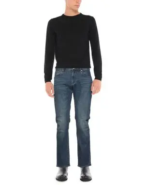 Armani Exchange Straight-leg Jeans With Appliqués