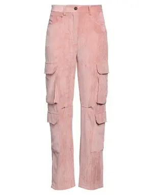 VICOLO Straight Leg Velvet Trousers