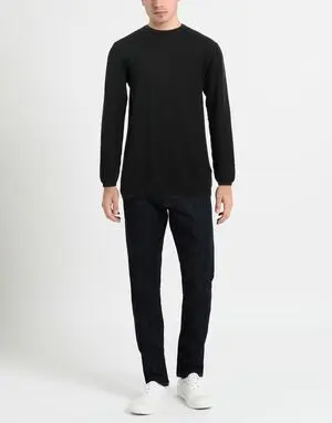 PAOLO PECORA Knitted Cotton Sweater - Black