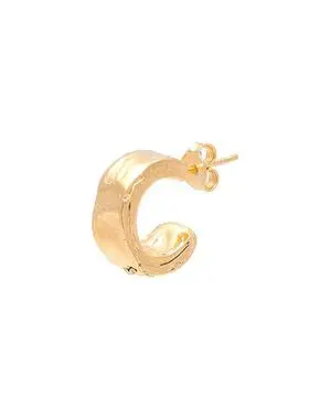 ALIGHIERI 2208 The Single Inkwell Hoop Single Earring - Gold