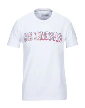 BIKKEMBERGS T-shirt Size Cotton, Elastane