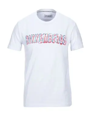 BIKKEMBERGS T-shirt Size Cotton, Elastane