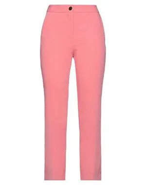 Atos Lombardini Woman Pants Salmon Pink Size 4 Polyester Pink