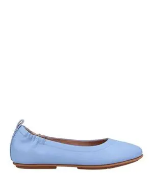 Fitflop Ballet Flats In Leather - Purple