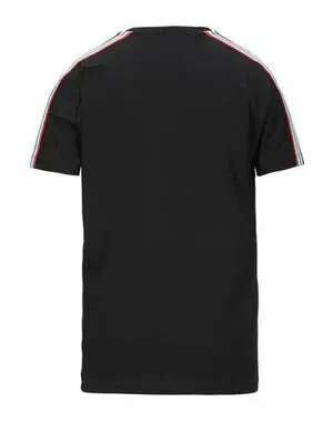 BIKKEMBERGS T-shirt Size Cotton, Elastane - Black