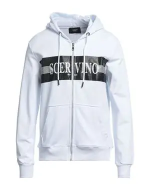 Ermanno Scervino French Terry Zip-up Hoodie - White