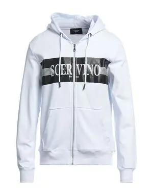 Ermanno Scervino French Terry Zip-up Hoodie - White