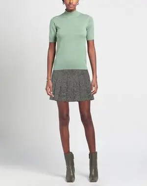 SOALLURE Mini Skirt - Grey