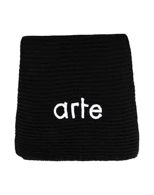 ARTE ANTWERP Aaron Knit Scarf Scarf Wool, Polyamide, Tencel, Cashmere - Black