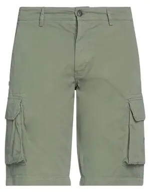 40WEFT Cotton Cargo Shorts - Green