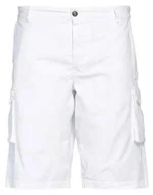 40WEFT 40WEFT Cotton Cargo Shorts White