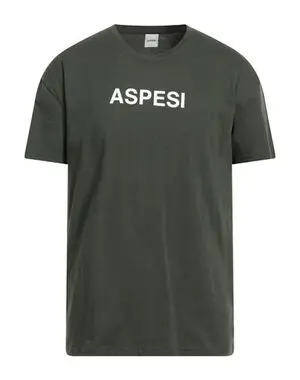 Aspesi T-shirt Military Size Cotton - Green