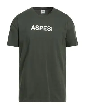 Aspesi T-shirt Military Size Cotton - Green