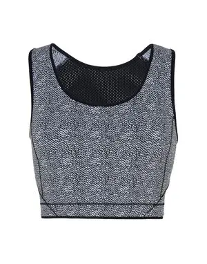 SAPOPA Elif Jacquard Crop Top