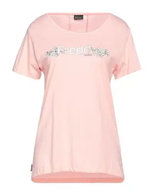 FREDDY T-shirt With Logo Print - Pink