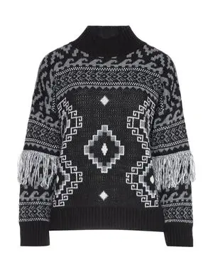 ANGELA MELE MILANO Turtleneck Knit Top
