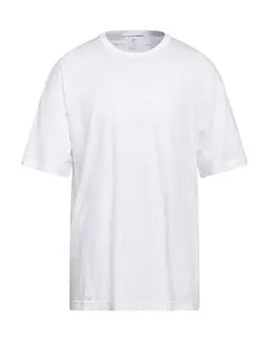 Comme Des Garçons Man T-shirt Red Size Xs Cotton White