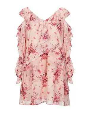 TWENTY EASY BY KAOS Mini Floral-print Georgette Dress