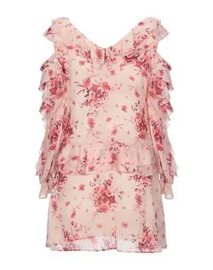 TWENTY EASY BY KAOS Mini Floral-print Georgette Dress