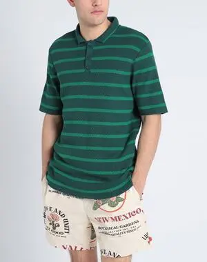 Topman Striped Knit Polo