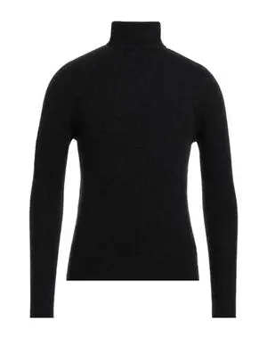 Alpha Studio Turtleneck Knit Top - Black
