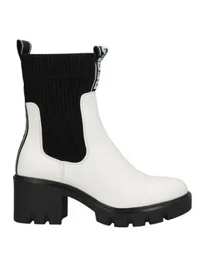 REPLAY Ankle Boots In Leather And Textile Fibers