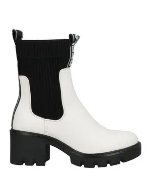 REPLAY Ankle Boots In Leather And Textile Fibers