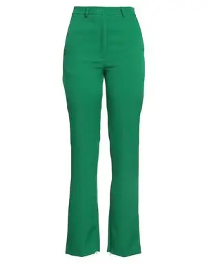 VICOLO Crepe Bootcut Pants - Green