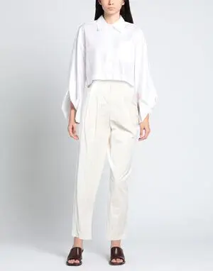 JIJIL Straight Leg Pants - White