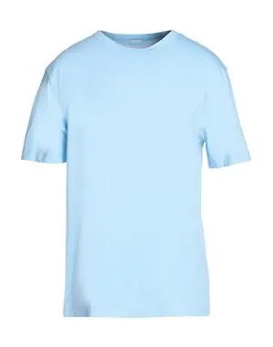 8 BY YOOX Printed Cotton T-shirt T-shirt Size Cotton - Blue