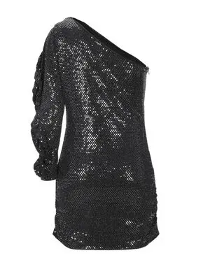 CINQUE One-shoulder Sequin Mini Dress