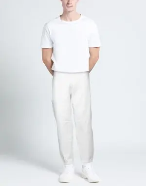 Nike Pants Size Cotton, Polyester - Off White