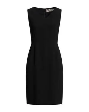 BLANCA VITA Crepe Midi Bodycon Dress
