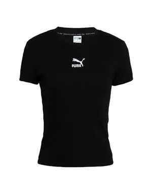 PUMA Classics Ribbed Slim Tee