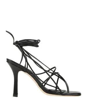 LUCA VALENTINI Lace-up Thong Sandals